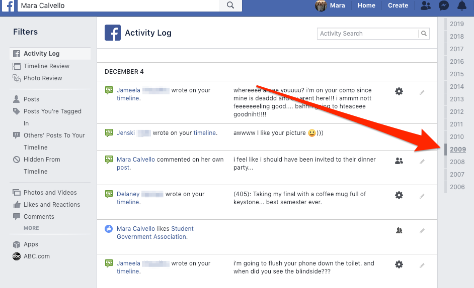 Everything You Need to Know About the Facebook Activity Log