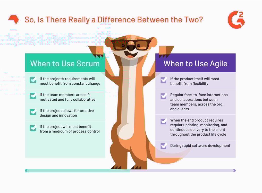 Agile vs. Scrum: A Detailed Comparison (+When to Use Each)