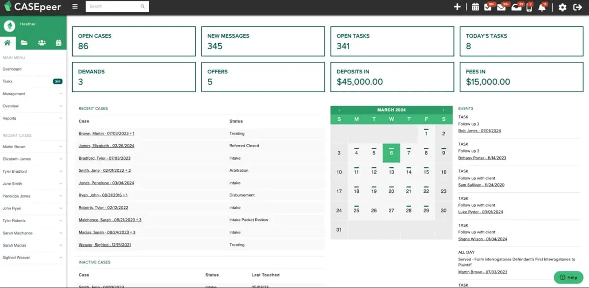 9 Best Legal Case Management Software for Law Firms: My Review