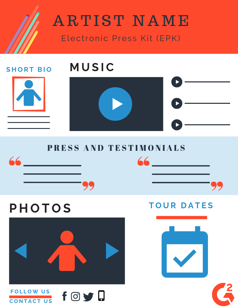 What Is an EPK (Electronic Press Kit)? (+How to Make One)
