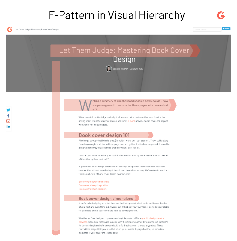 Visual Hierarchy: Principles and Patterns