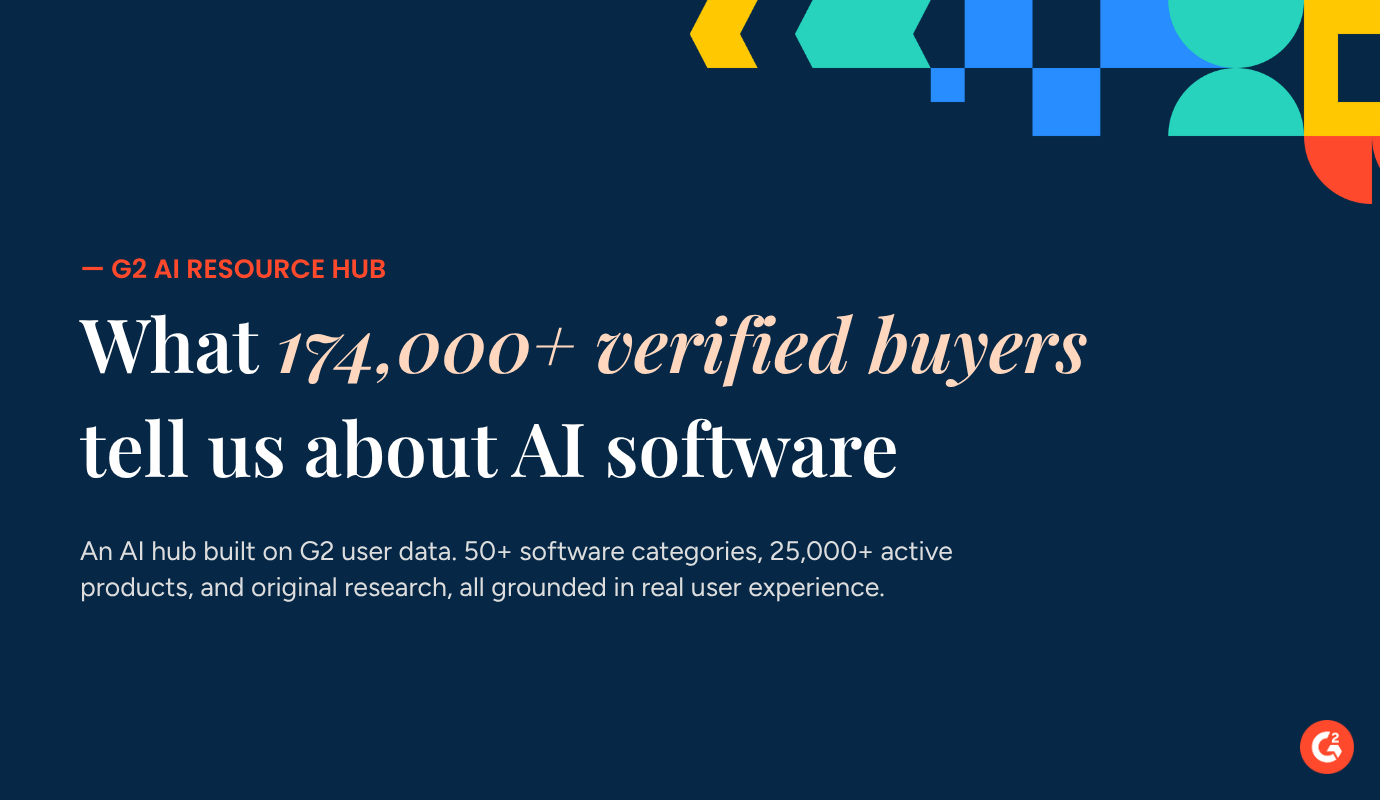 The G2 AI Hub: Tools, Trends, and Real Buyer Data