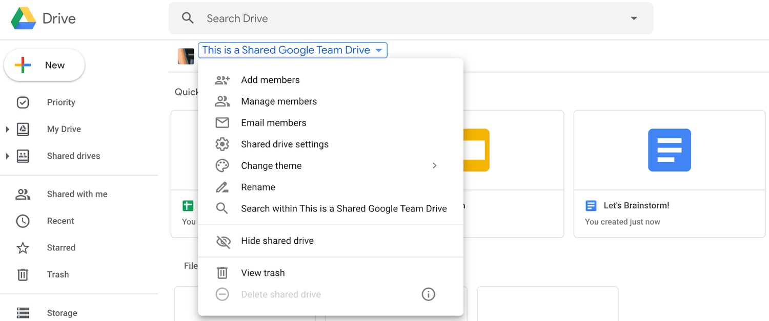 Understanding Google Team Drive (+All Its Features)