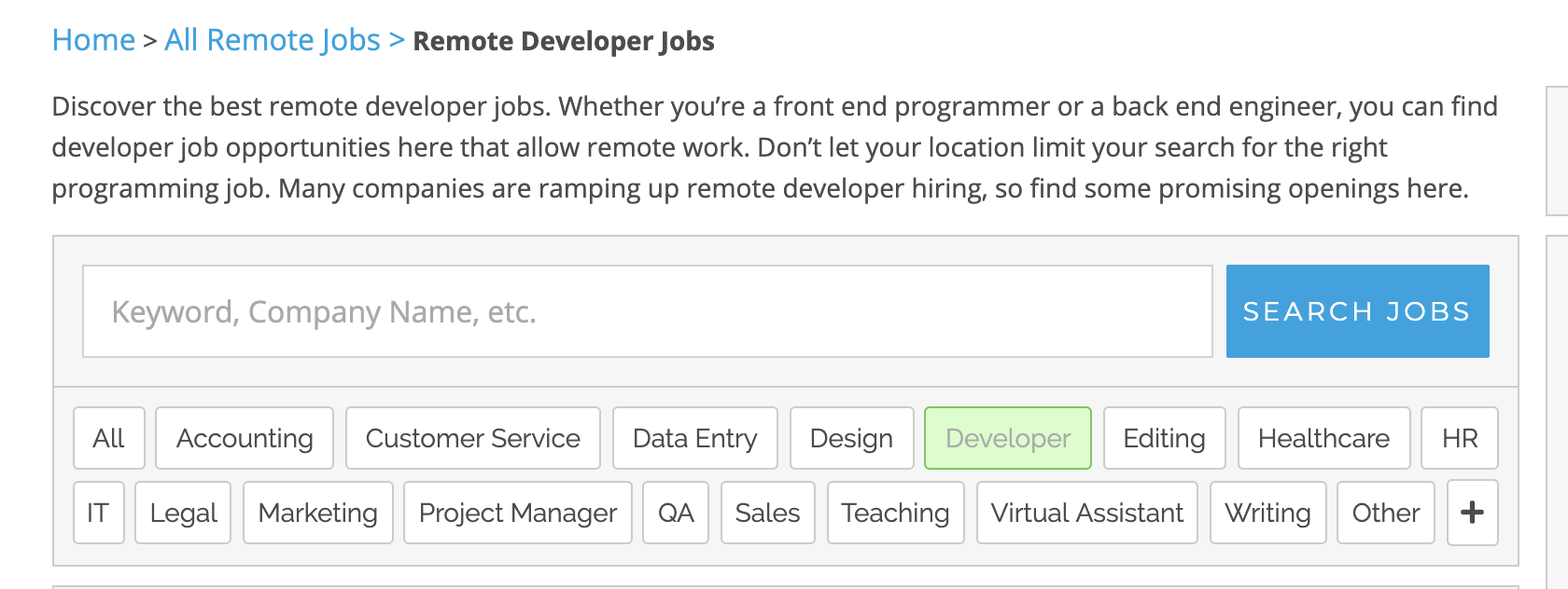 How to Find Remote Web Developer Jobs