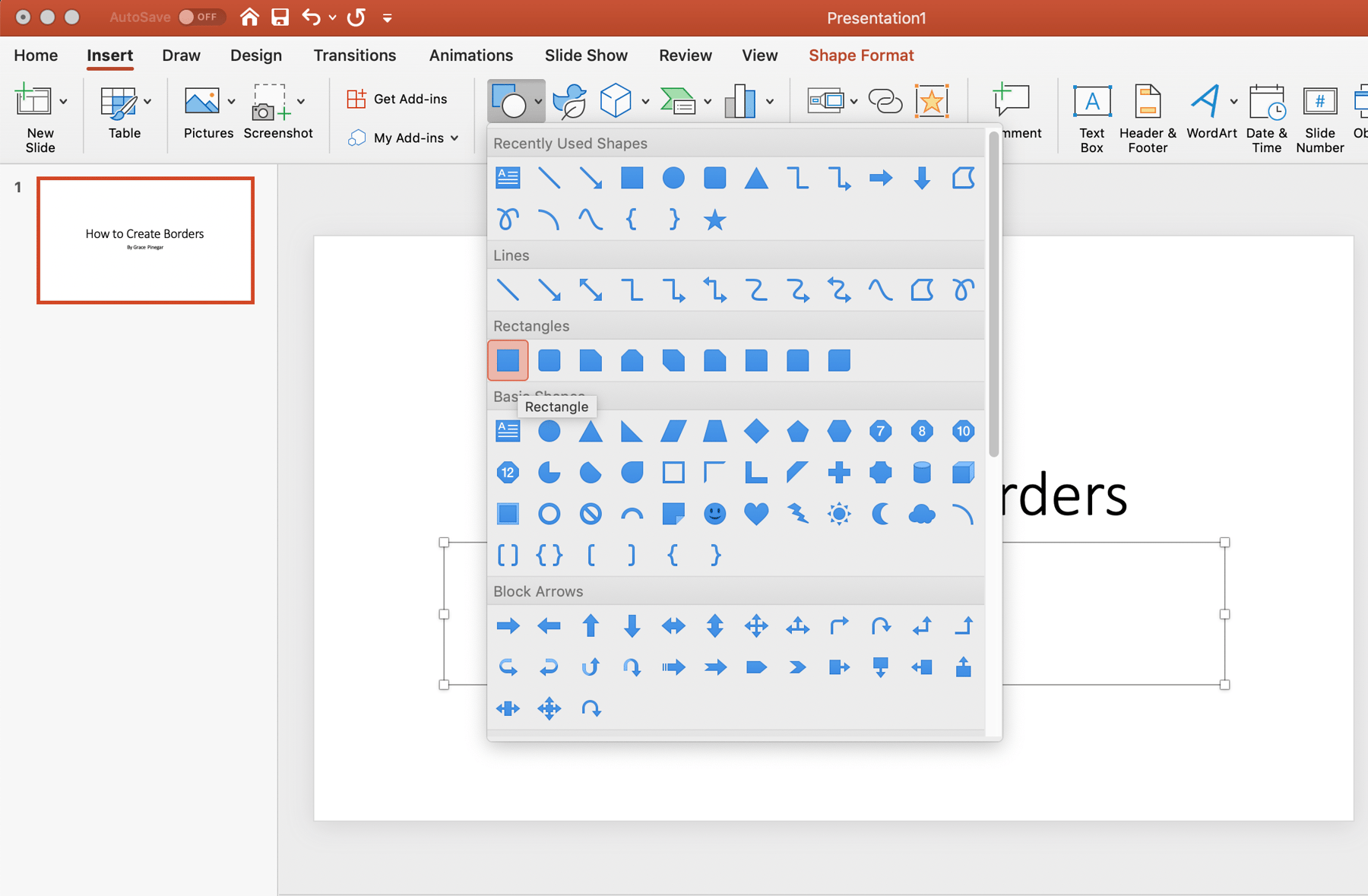 The Simple Solution to Creating PowerPoint Borders