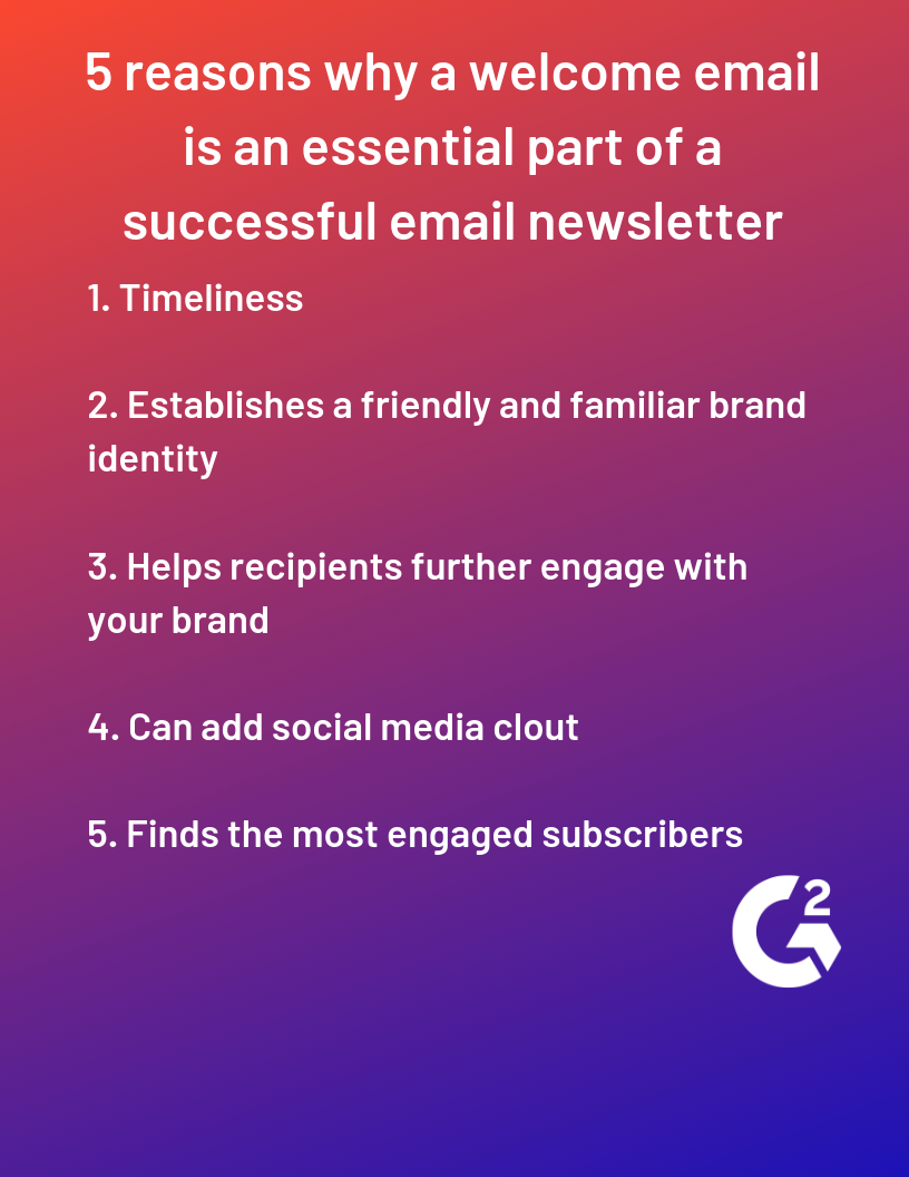 Why A Welcome Email Is Essential To Your Email Newsletter why-a-welcome-email-is-essential-to-your-email-newsletter