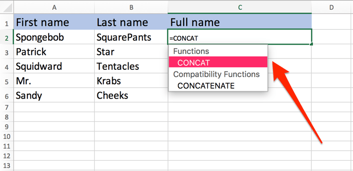 How To Use Concatenate Function In Excel Excel Examples