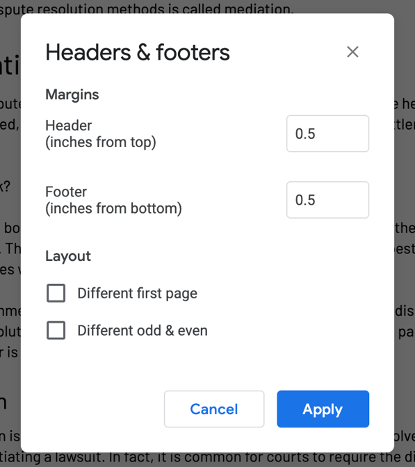 A Guide to Adding Footers in Google Docs (+How to Format Footers)