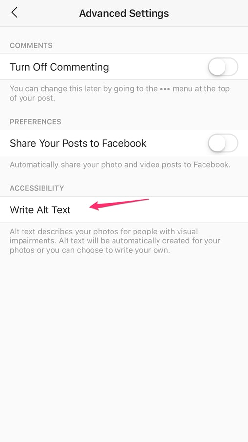 How to Add Instagram Alt Text to a Photo