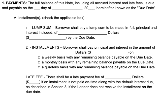 How to Craft a Perfect Promissory Note (+Promissory Note Template)