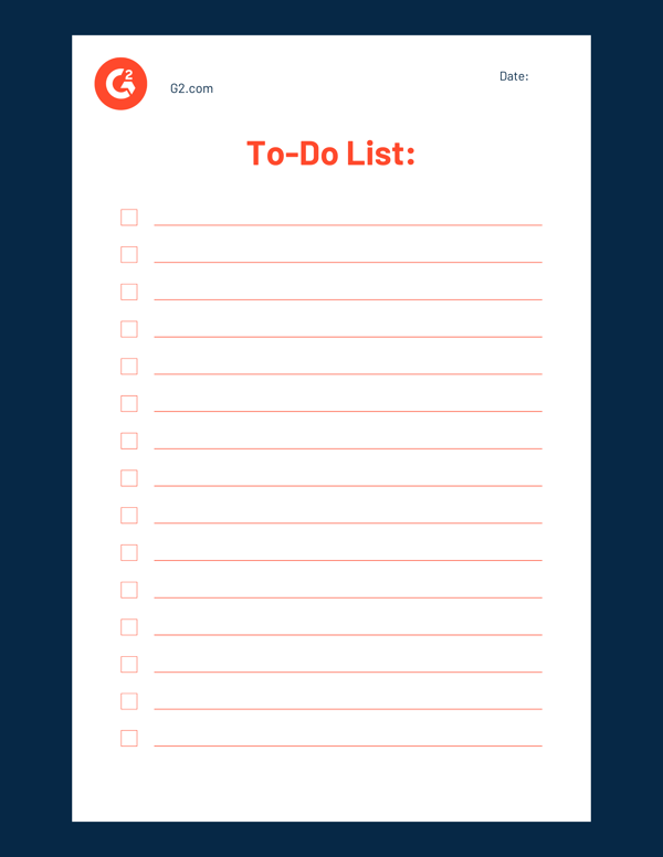 To-Do Lists | Technology Glossary Definitions | G2