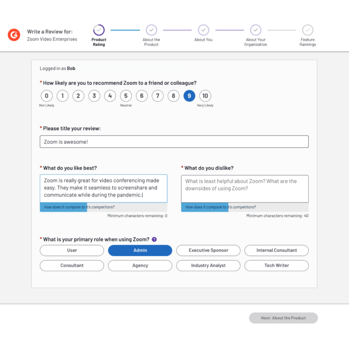 The Modern G2 Review Form: How Our Design Changes Benefit You