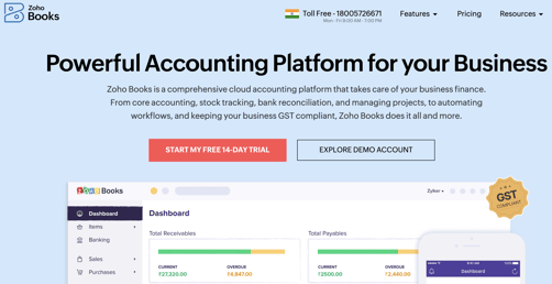 Zoho Books vs. Tally vs. Vyapar: How Do They Compare?
